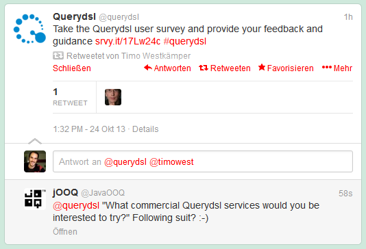 following-suit – Java, SQL and jOOQ.